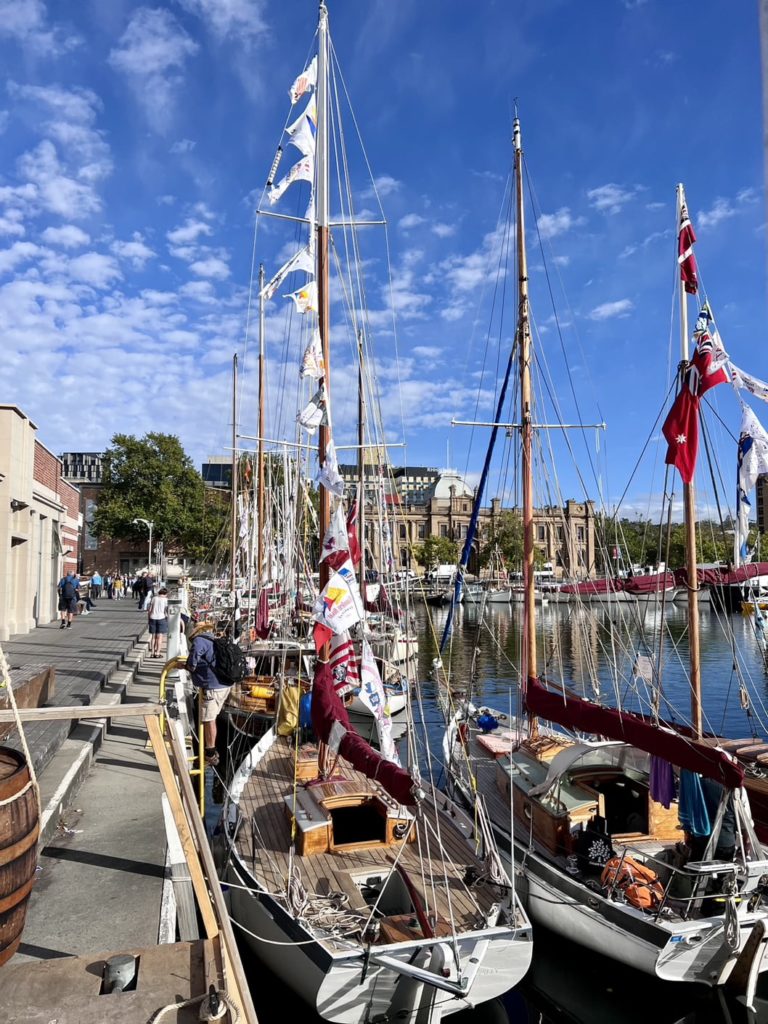In the Midst of Wooden Boats, Tall Ships – Writer on Deck