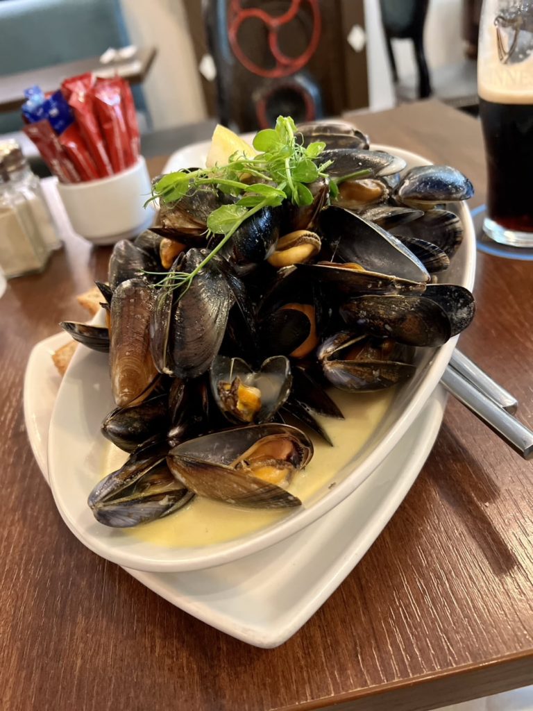 You Can’t Eat Too Much Irish Fish Stew and Mussels – Writer on Deck